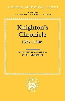 Knighton's Chronicle 1337-1396 by Henry Knighton | Goodreads