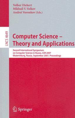 Computer Science: Theory and Applications: Second International ...