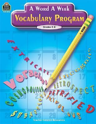 A Word A Week Vocabulary Program by Ruth Foster | Goodreads