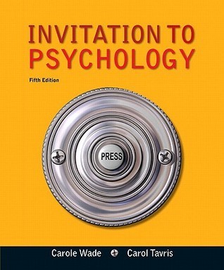 Invitation to Psychology by Carole Wade | Goodreads