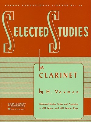 Selected Studies: for Clarinet by H. Voxman | Goodreads
