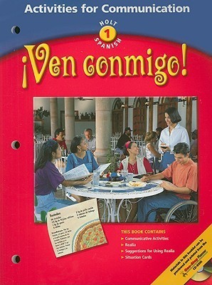 Activities for Communication, Level 1: Holt Spanish- Ven Conmigo! by ...