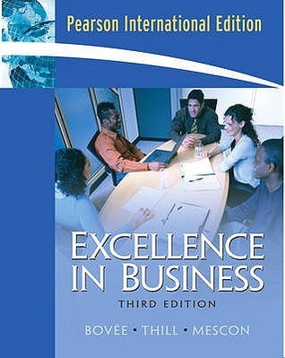 Excellence in Business by Courtland L. Bovée | Goodreads