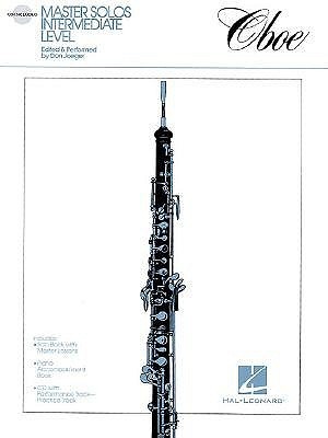 Master Solos: Intermediate Level - Oboe: Book/Online Audio by Anonymous ...