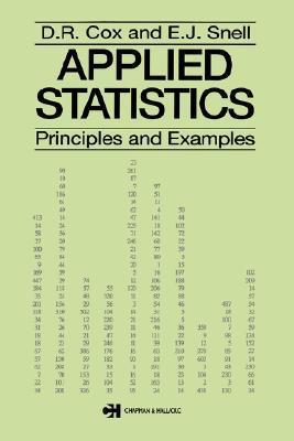 Applied Statistics: Principles and Examples by D.R. Cox | Goodreads