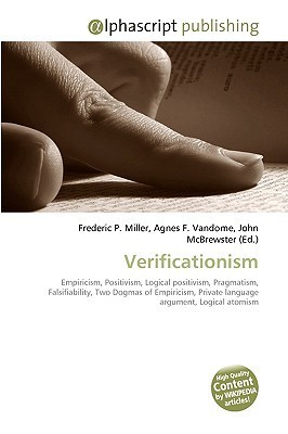Verificationism by Frederic P. Miller | Goodreads