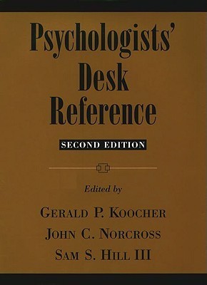 Psychologists' Desk Reference by Gerald P. Koocher | Goodreads