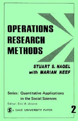 Operations Research Methods: As Applied to Political Science and the ...