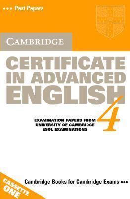 Cambridge Certificate in Advanced English 4 Audio Cassette Set (2 ...