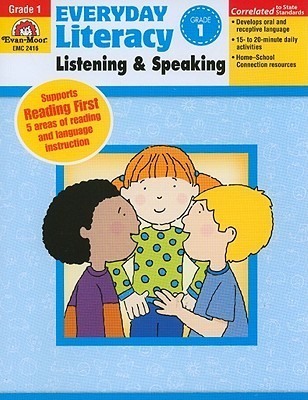 Everyday Literacy Listening & Speaking, Grade 1 by Evan-Moor ...