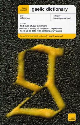 Gaelic Dictionary (Teach Yourself) by Boyd Robertson | Goodreads