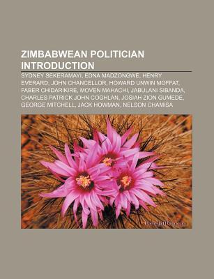 Zimbabwean Politician Introduction: Sydney Sekeramayi, Edna Madzongwe ...