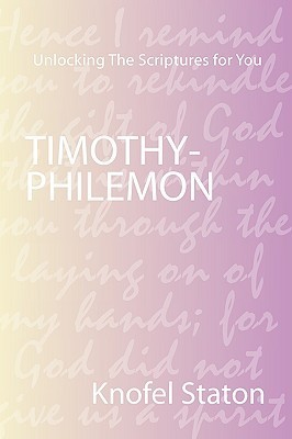Timothy-Philemon by Knofel Staton | Goodreads