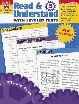 Read & Understand with Leveled Texts, Grade 5 by Evan-Moor | Goodreads