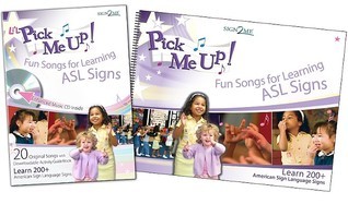 Li'L Pick Me Up! Fun Songs for Learning 200+ ASL Signs - Printed Book ...
