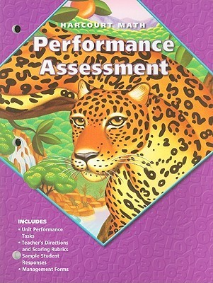 California Harcourt Math Performance Assessment: Grade 6 by Harcourt ...