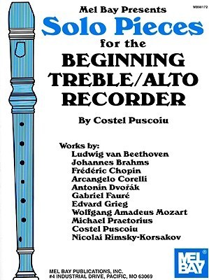 Solo Pieces for the Beginning Treble/Alto Recorder by Costel Puscoiu ...