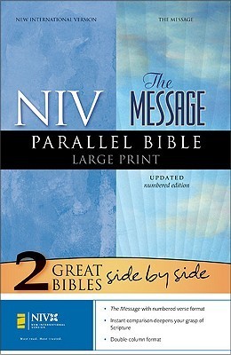 Holy Bible: Message Parallel Bible-NIV-Numbered Large Print by ...