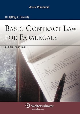 Basic Contract Law for Paralegals by Jeffrey A. Helewitz | Goodreads