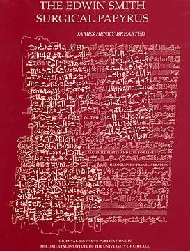 The Edwin Smith Surgical Papyrus, Vol 1: Hieroglyphic Transliteration ...
