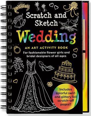 Scratch & Sketch Wedding: An Art Activity Book for Fashionable Flower ...