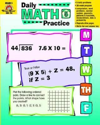 Evan-Moor Daily Math Practice, Grade 5 by Evan-Moor Educational ...