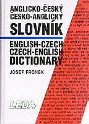 English-Czech and Czech-English Dictionary Thumb Index by Josef Fronek | Goodreads