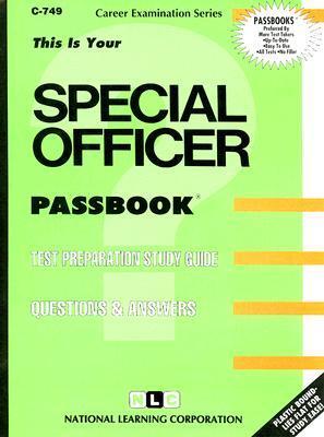 Special Officer(Passbooks) by National Learning Corporation | Goodreads