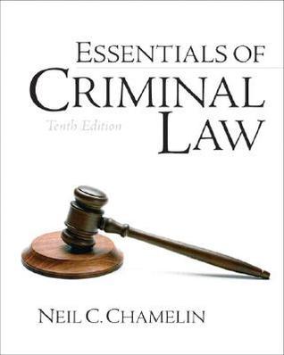 Essentials of Criminal Law by Neil E. Chamelin | Goodreads