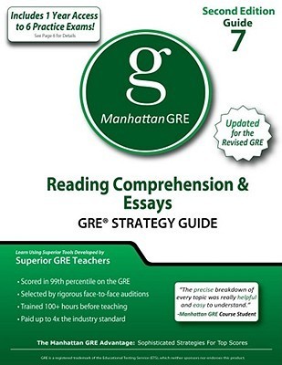 Reading Comprehension & Essays GRE Strategy Guide by Manhattan Prep ...