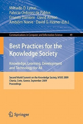 Best Practices for the Knowledge Society. Knowledge, Learning ...