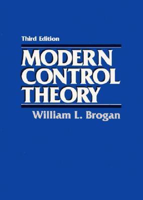 Modern Control Theory by William L. Brogan | Goodreads