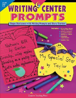 Writing Center Prompts: Shape Stationery and Writing Prompts and Story ...