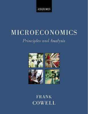 Microeconomics by Frank Cowell | Goodreads