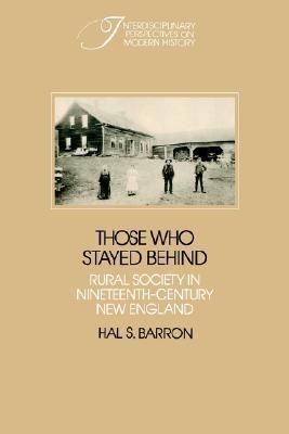 Those who Stayed Behind: Rural Society in Nineteenth-Century New ...