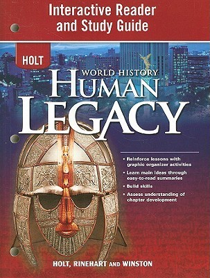 Holt World History: Human Legacy by Holt, Rinehart and Winston, Inc ...