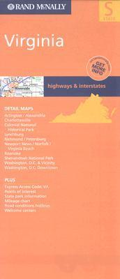 Rand McNally Virginia: Highways & Interstates by Rand McNally & Company ...