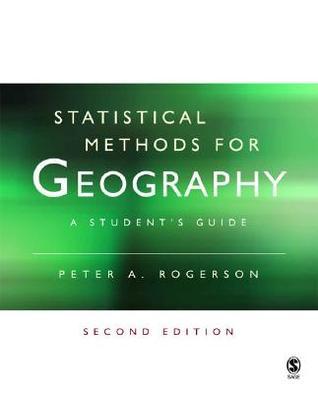 Statistical Methods for Geography: A Student′s Guide by Peter A ...