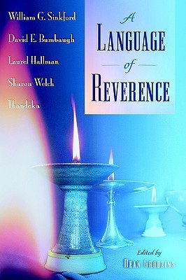 A Language Of Reverence by Dean Grodzins | Goodreads