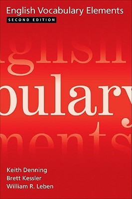 English Vocabulary Elements by Keith Denning | Goodreads