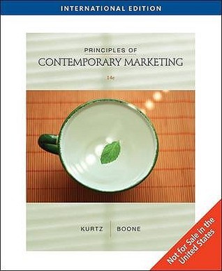 Principles of Contemporary Marketing by David L. Kurtz | Goodreads