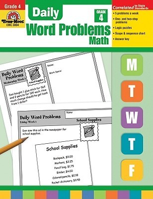 Daily Word Problems, Grade 4 by Evan Moor | Goodreads