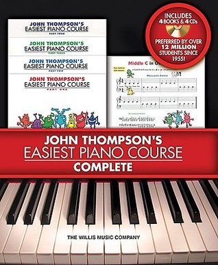 John Thompson's Easiest Piano Course Complete | 4-Book Boxed Set with ...