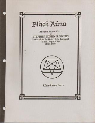 Black Runa by Stephen E. Flowers | Goodreads