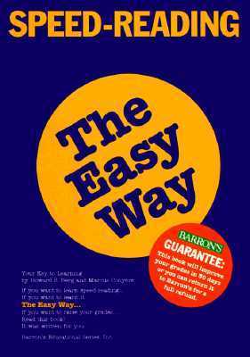 Speed Reading the Easy Way (Barron's Easy Series) by Howard S. Berg ...