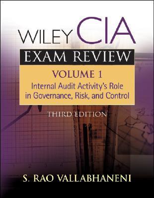 Wiley CIA Exam Review, Internal Audit Activity's Role in Governance ...