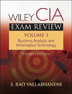 Wiley CIA Exam Review: Business Analysis And Information Technology by ...
