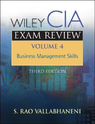 Wiley CIA Exam Review, Business Management Skills by S. Rao ...