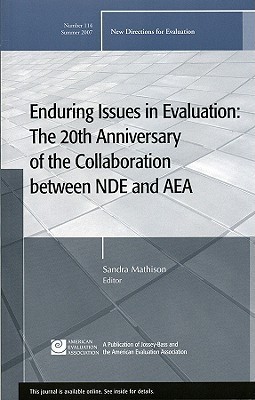Enduring Issues in Evaluation: The 20th Anniversary of the ...