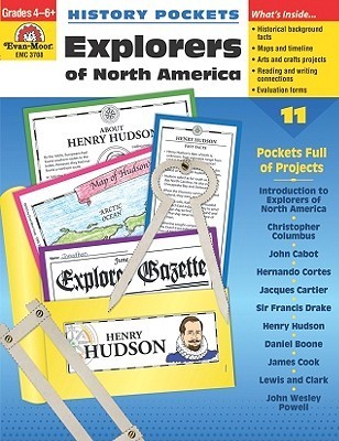 History Pockets: Explorers of North America, Grades 4-6+ by Evan-Moor ...